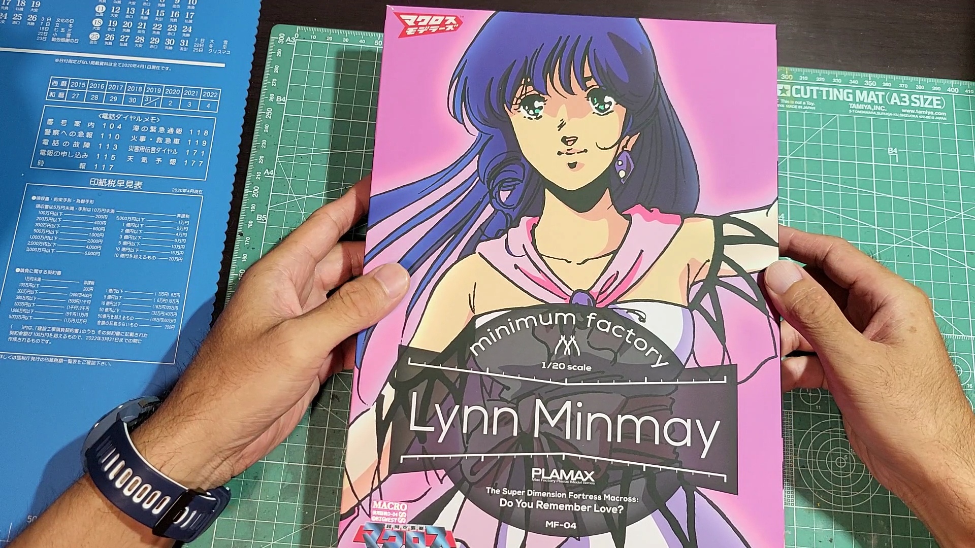 PLAMAX minimum factory 1/20 Lynn Minmay Full Build | 気まぐれプラモ趣味ブログ